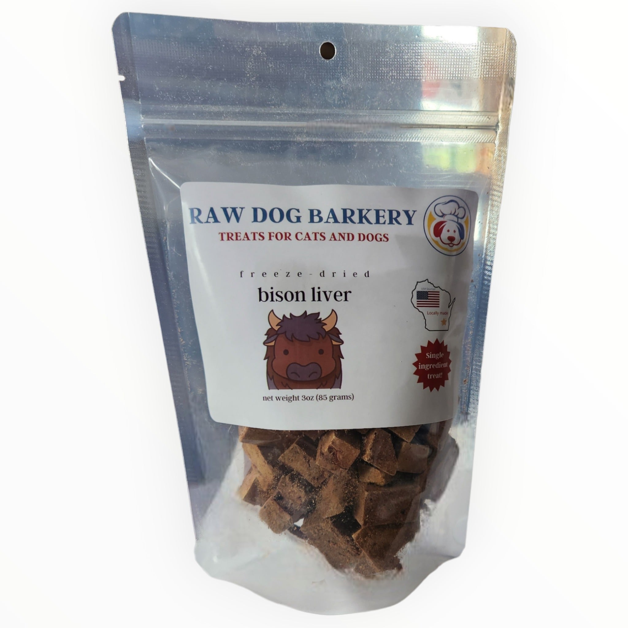 Bison Liver Freeze-Dried – Raw Dog Barkery